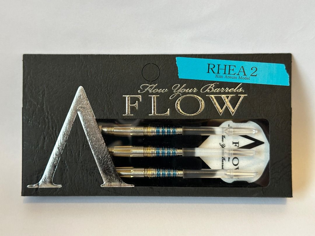 全新 DYNASTY A-FLOW BLACK LINE RHEA 2 Kim Areum 選手 飛鏢 Darts, 運動產品, 其他運動配件 ...