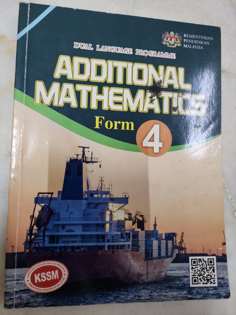 Add math form 4 kssm text book, Hobbies & Toys, Books & Magazines ...