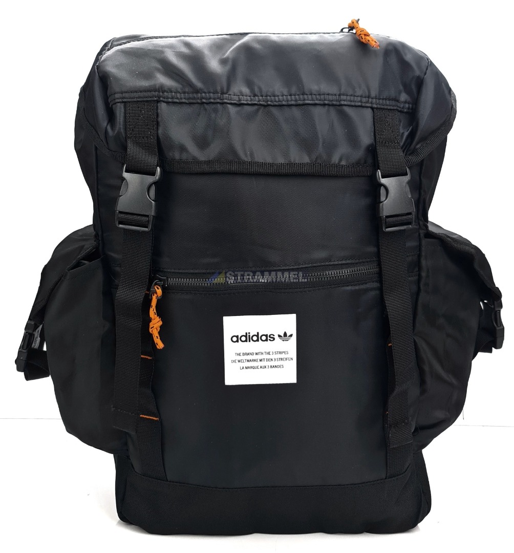 Adidas Utility Black Backpack Rugged Bag For Travel Casual Daily ...