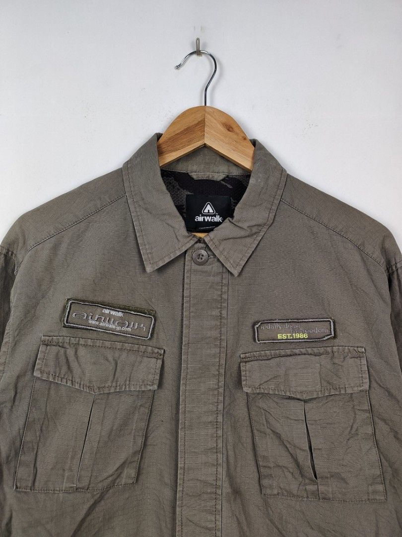 Airwalk Tactical Multipocket M65 Jacket, Men's Fashion, Coats, Jackets ...