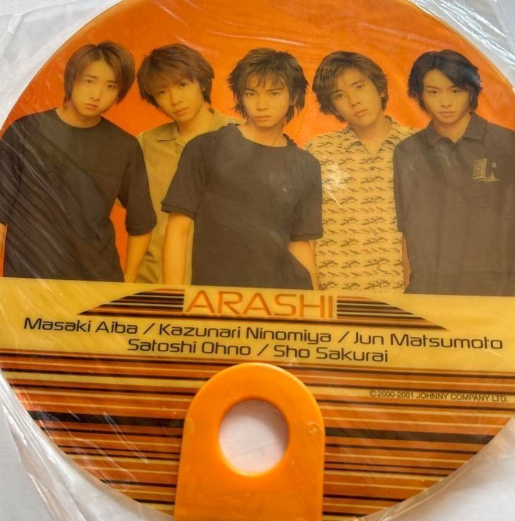 Arashi official Concert Uchiwa fan, Hobbies & Toys, Memorabilia ...