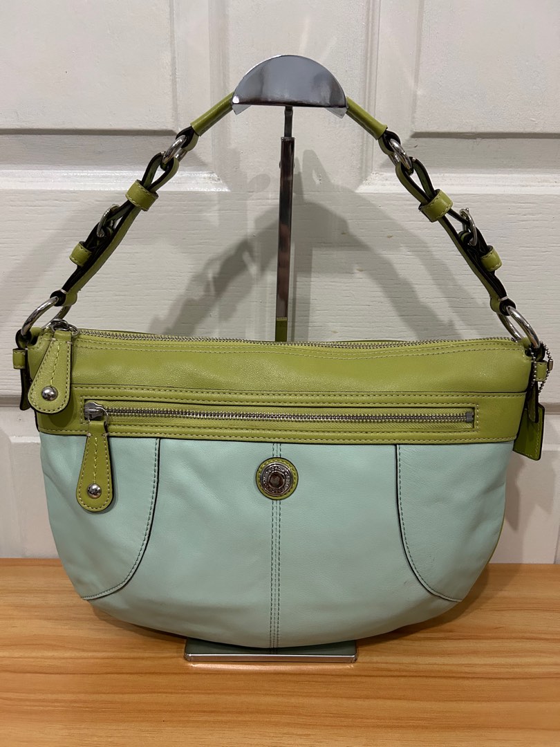 Authentic Coach Laura hobo signature bag, Luxury, Bags & Wallets on ...