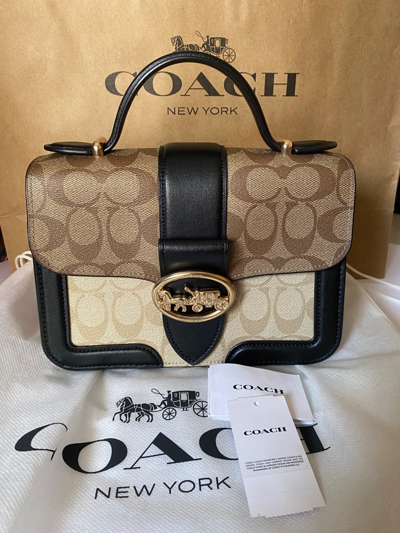 Authentic Coach New York Handbag, Luxury, Bags & Wallets on Carousell