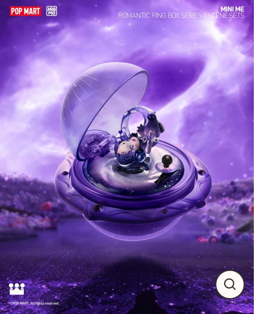 Authentic Popmart POP MART Romantic Ring Box Series 3 Scene Sets ...