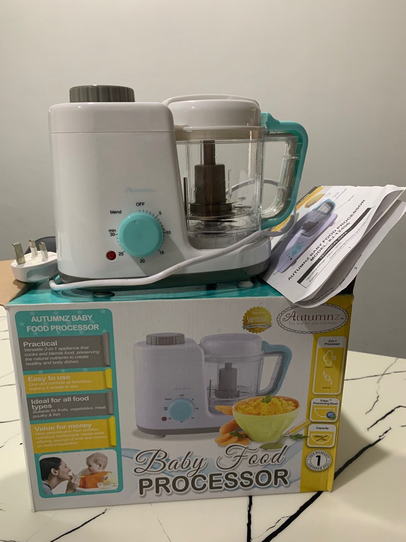Baby food processor (Autumnz), Babies & Kids, Nursing & Feeding ...