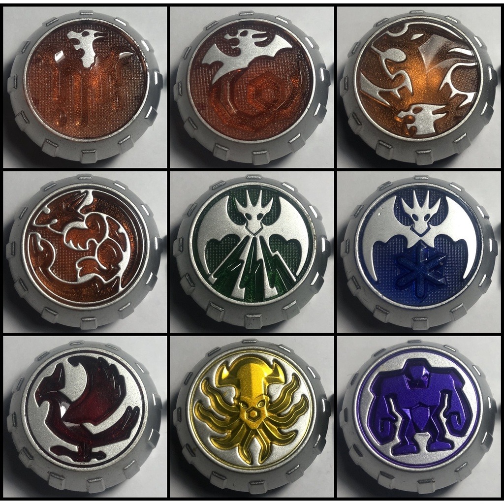 Bandai 2012 Kamen Rider Wizard Ring - LIQUID / EXTEND / BIG / DRAGORISE ...