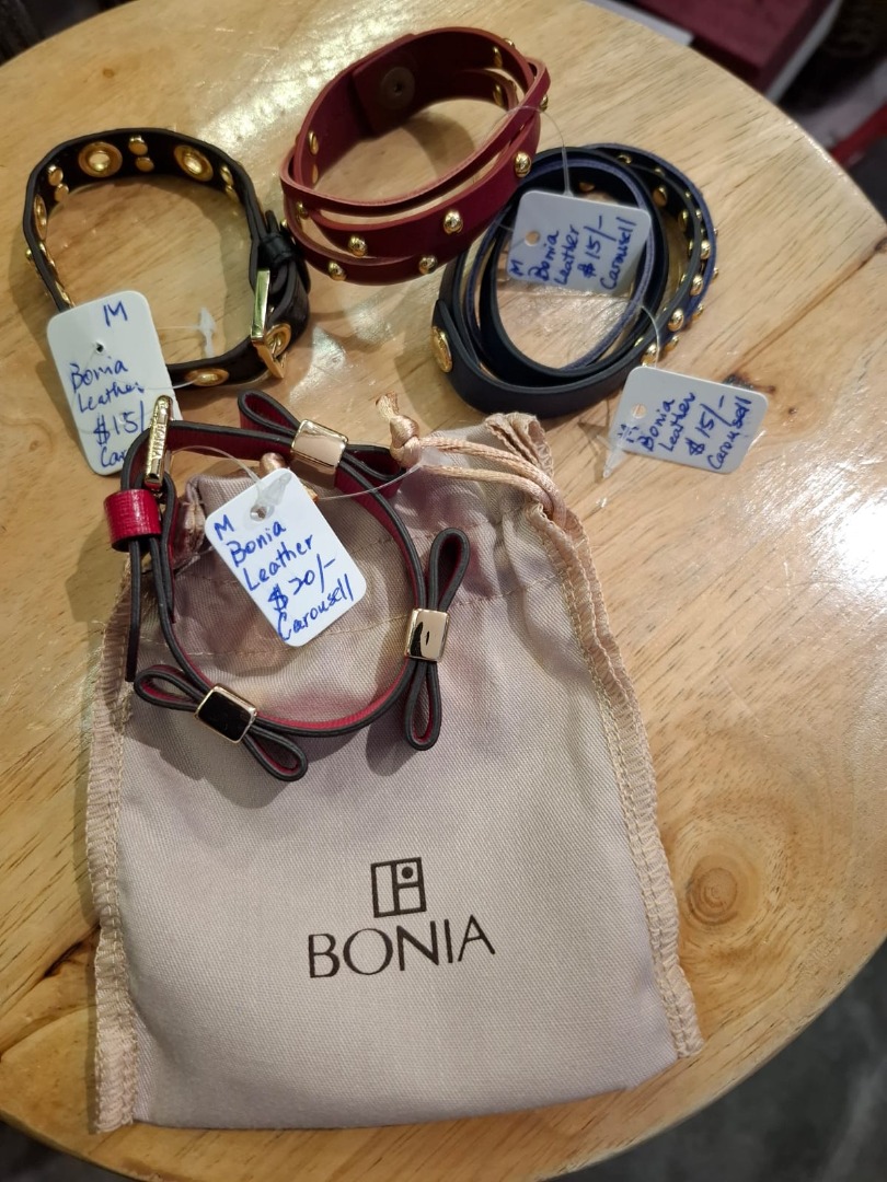 Bonia leather bracelets, Women's Fashion, Jewelry & Organisers ...