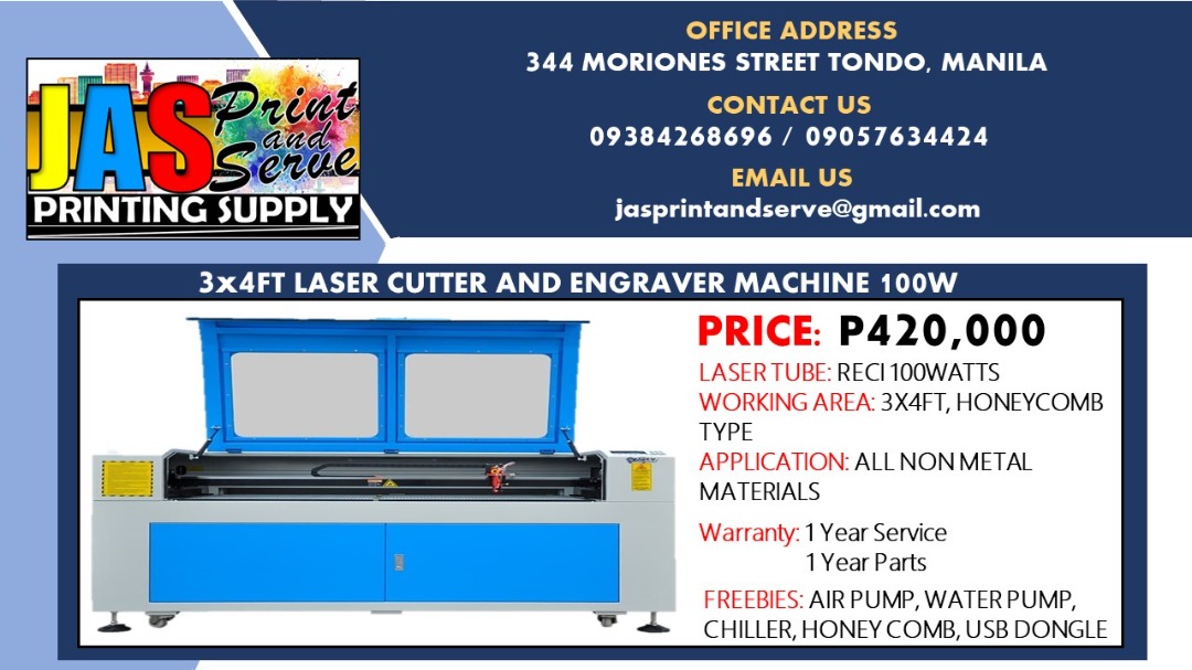 Brand New Laser Cutter and Engraver Machine, Computers & Tech, Printers ...
