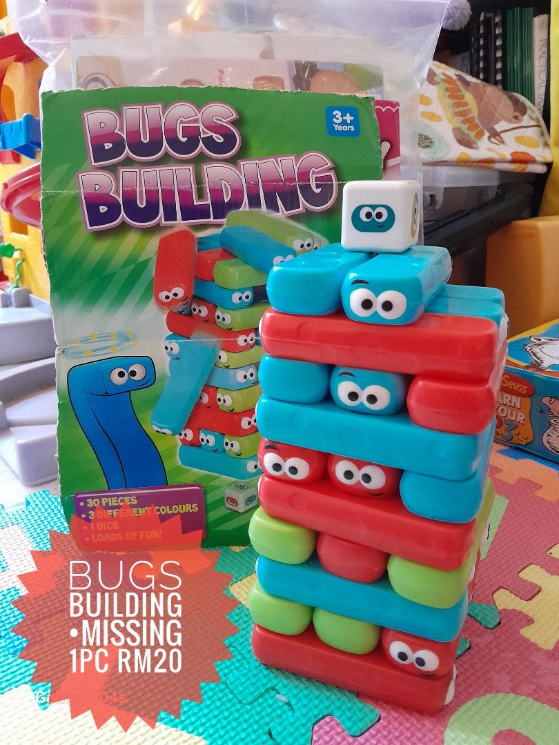 Bugs Building, Hobbies & Toys, Toys & Games on Carousell