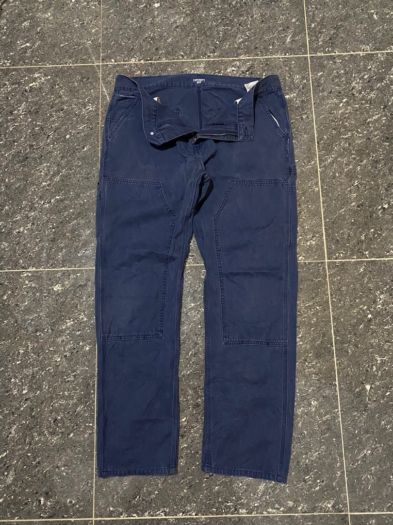 Carhartt ruck double knee carpenter pants, Men's Fashion, Coats ...