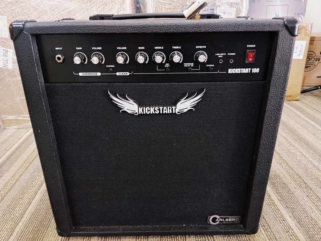 Carlsbro Kickstart Electric Guitar Amplifier – 100 Watts (Demo Unit ...