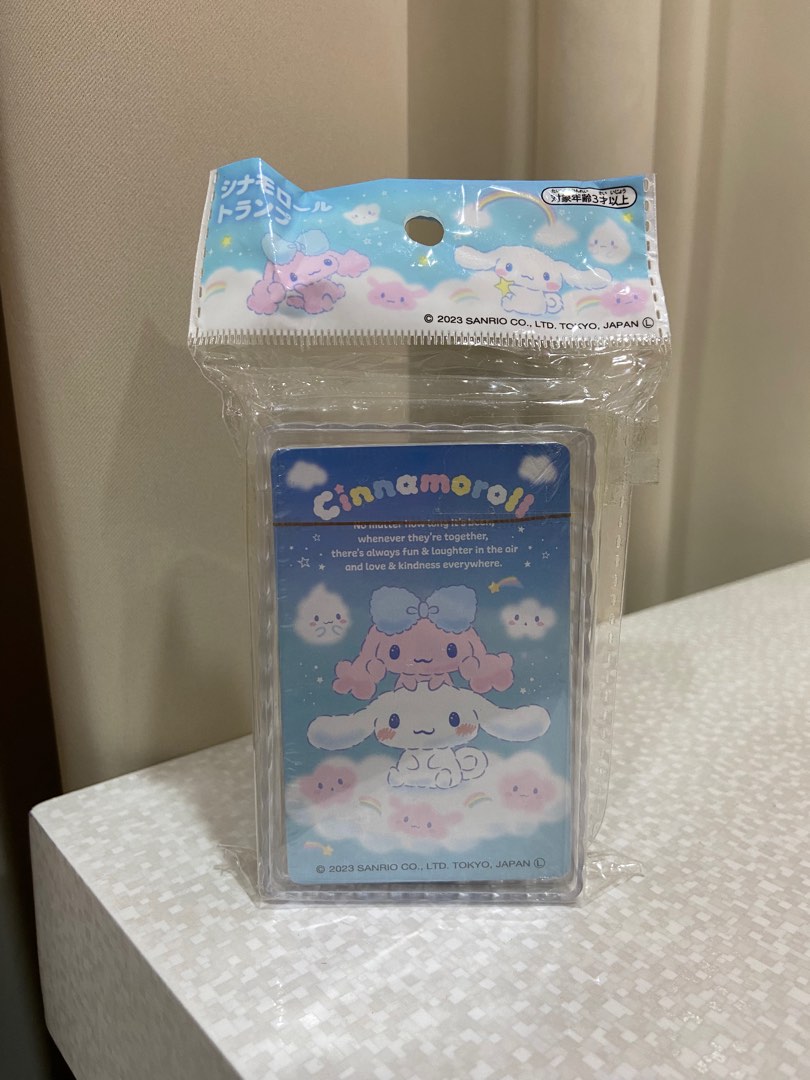 Cinnamoroll Playing Cards Decor, Furniture & Home Living, Home Decor ...