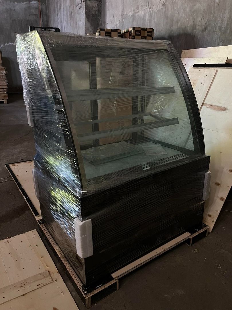 COMMERCIAL DISPLAY CHILLER FLOOR TYPE (BLACK & WHITE), Furniture & Home ...