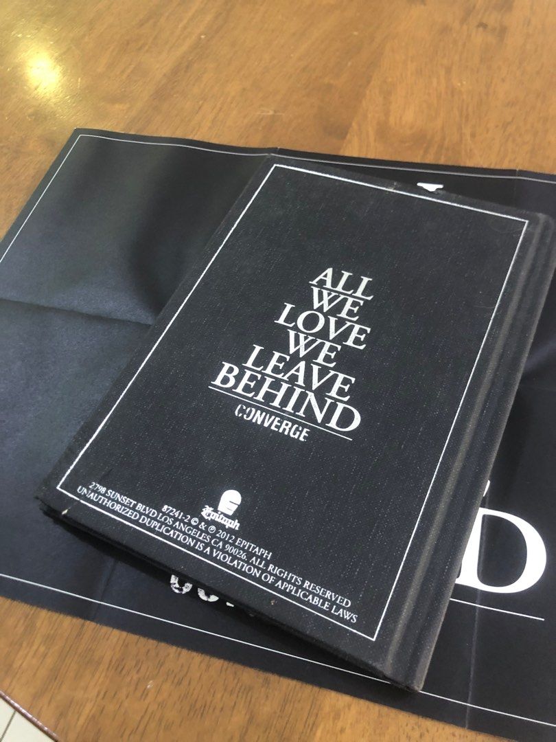 Converge - All We Love We Leave Behind Deluxe CD Box, Hobbies & Toys ...