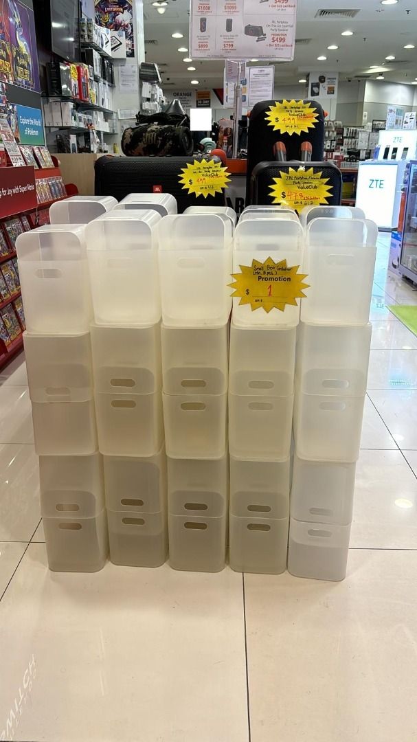 Daiso Bin Container, Furniture & Home Living, Home Improvement ...
