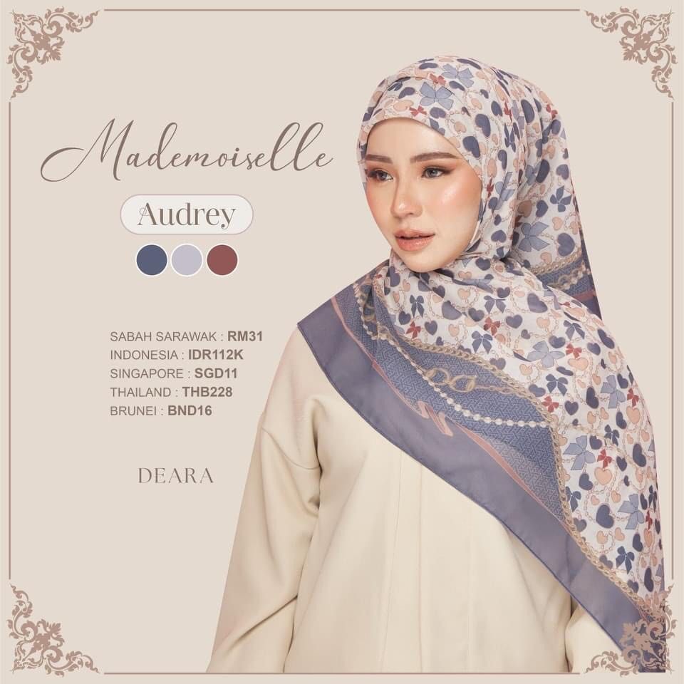 Deara audrey, Women's Fashion, Muslimah Fashion, Hijabs on Carousell