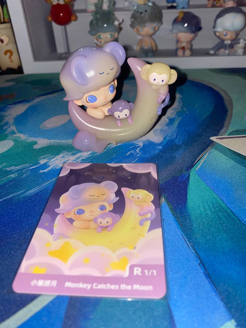 Dimoo Animal Kingdom SECRET - Monkey Catches The Moon, Hobbies & Toys ...