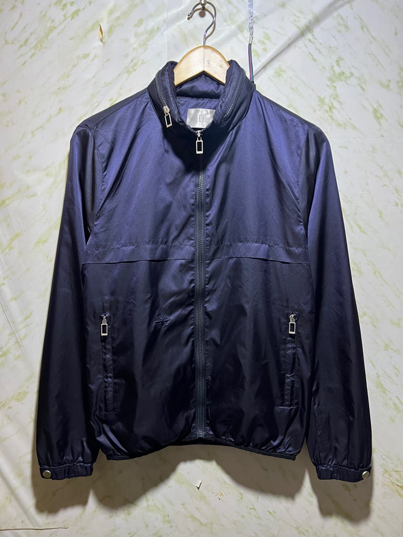 Dior - Dior Homme Bee Logo Windbreaker Jacket Packable Hood, Men's ...