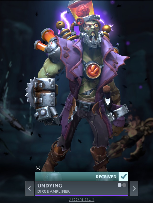 Dota2 Undy Undying Collector Cache - Dirge Amplifier [Need friend 30 ...