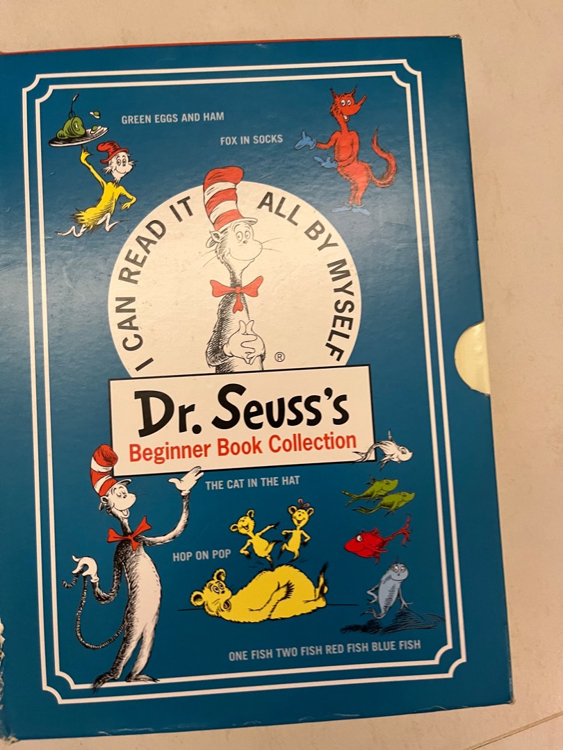 Dr Seuss beginner book collection, 興趣及遊戲, 書本 & 文具, 小說 & 故事書 - Carousell