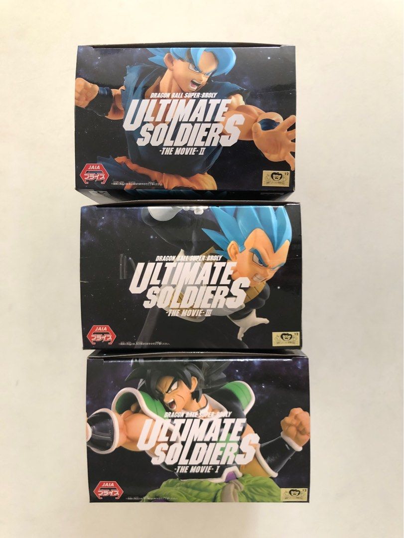 Dragon Ball Super Broly Ultimate Soldiers Set, Hobbies & Toys, Toys ...