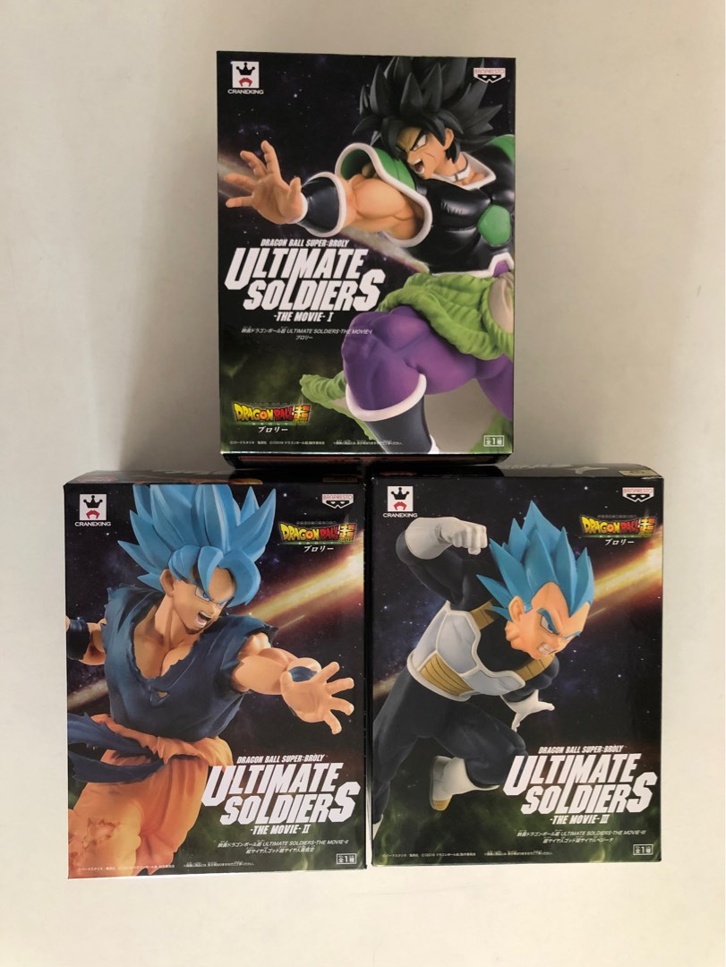 Dragon Ball Super Broly Ultimate Soldiers Set, Hobbies & Toys, Toys ...