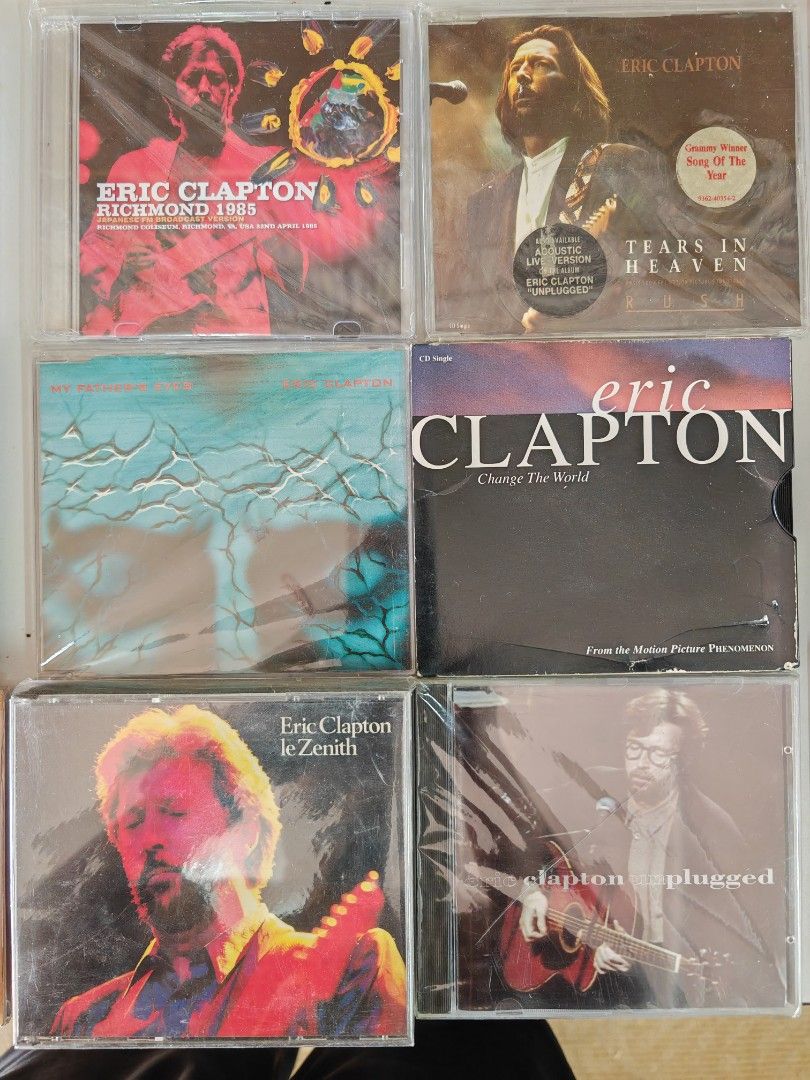 Eric Clapton, Hobbies & Toys, Music & Media, CDs & DVDs on Carousell