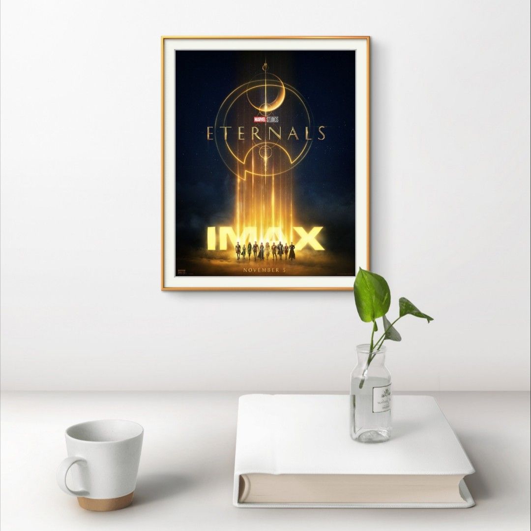 ETERNALS (2021) IMAX A4 size Movie Poster *CNY SSSPECIAL PROMO ...