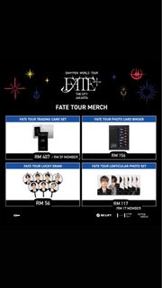 FATE+ The City Jakarta Tour Merch, Hobbies & Toys, Collectibles ...