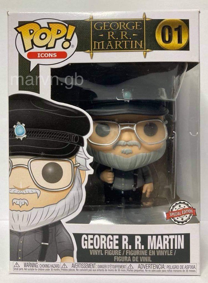 FUNKO POP George R. R. Martin, Hobbies & Toys, Toys & Games on Carousell