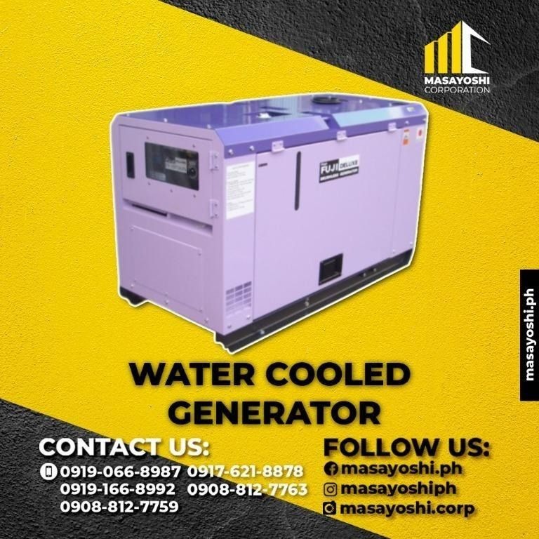 Generator | Water Cooled Generator | Liquid Cooled Generator | Fuji ...