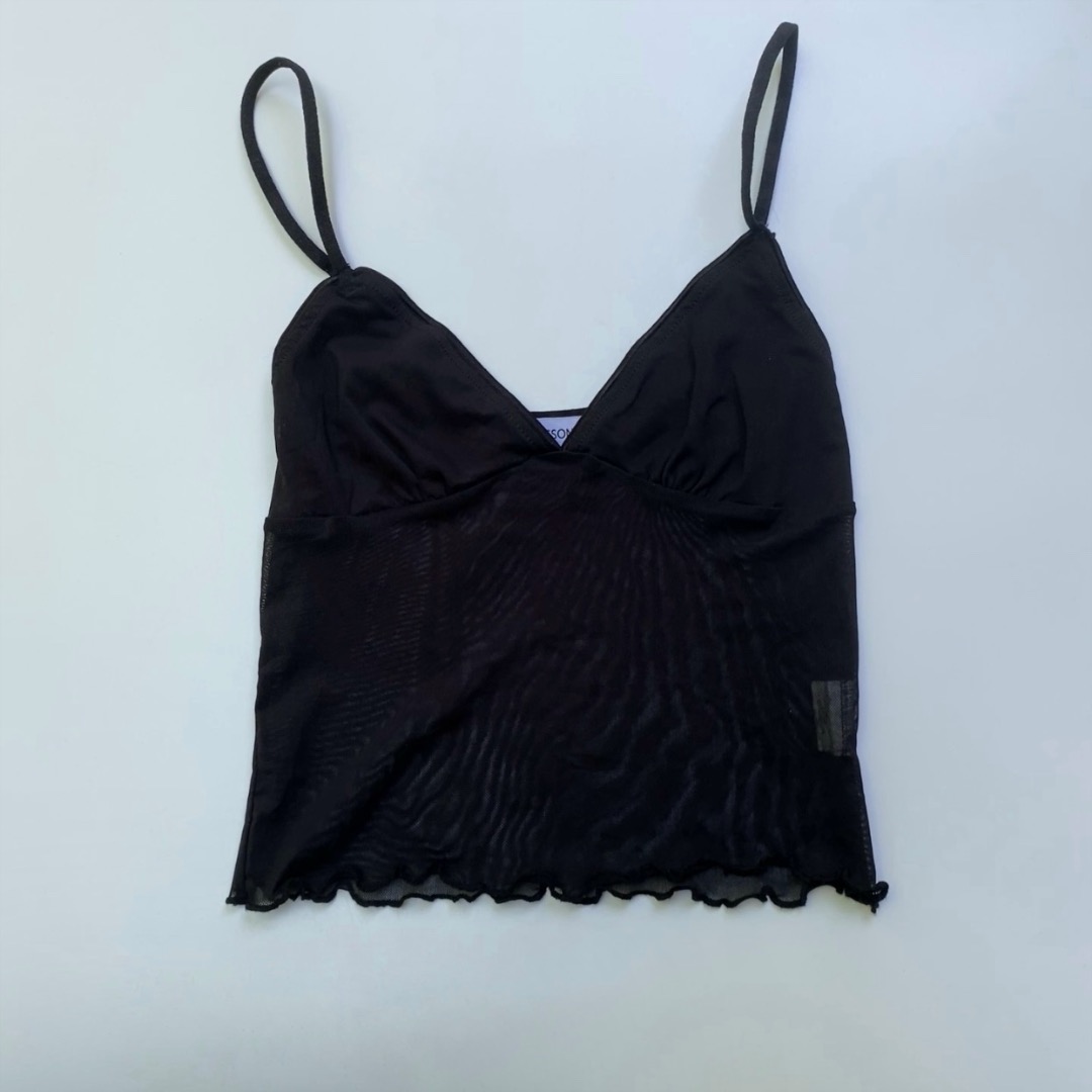 Glassons Mesh Top, Women's Fashion, Tops, Sleeveless on Carousell