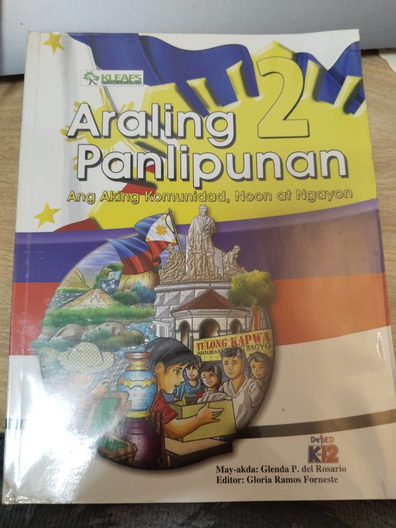Grade 2 Text Book Araling Panlipunan 2, Hobbies & Toys, Books ...