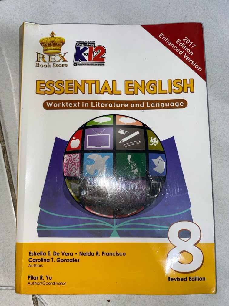 GRADE 8 Essential English Book, Hobbies & Toys, Books & Magazines ...