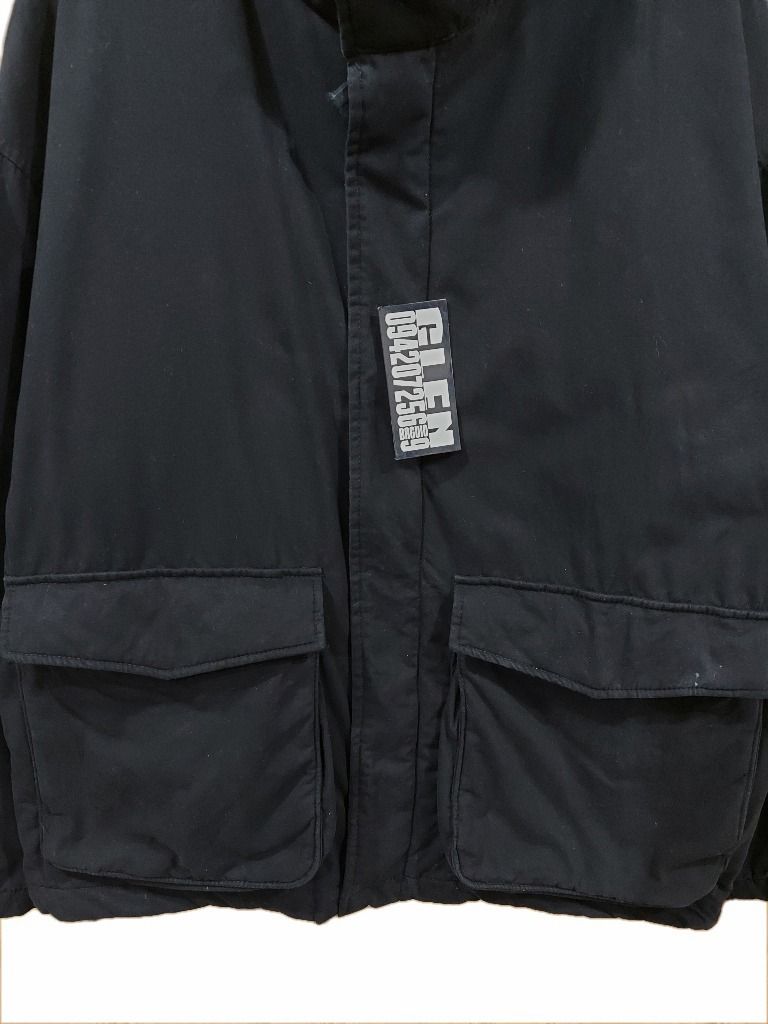 GU by Uniqlo Padded Field Collar Blouson Jacket MENS (Black), Men's ...