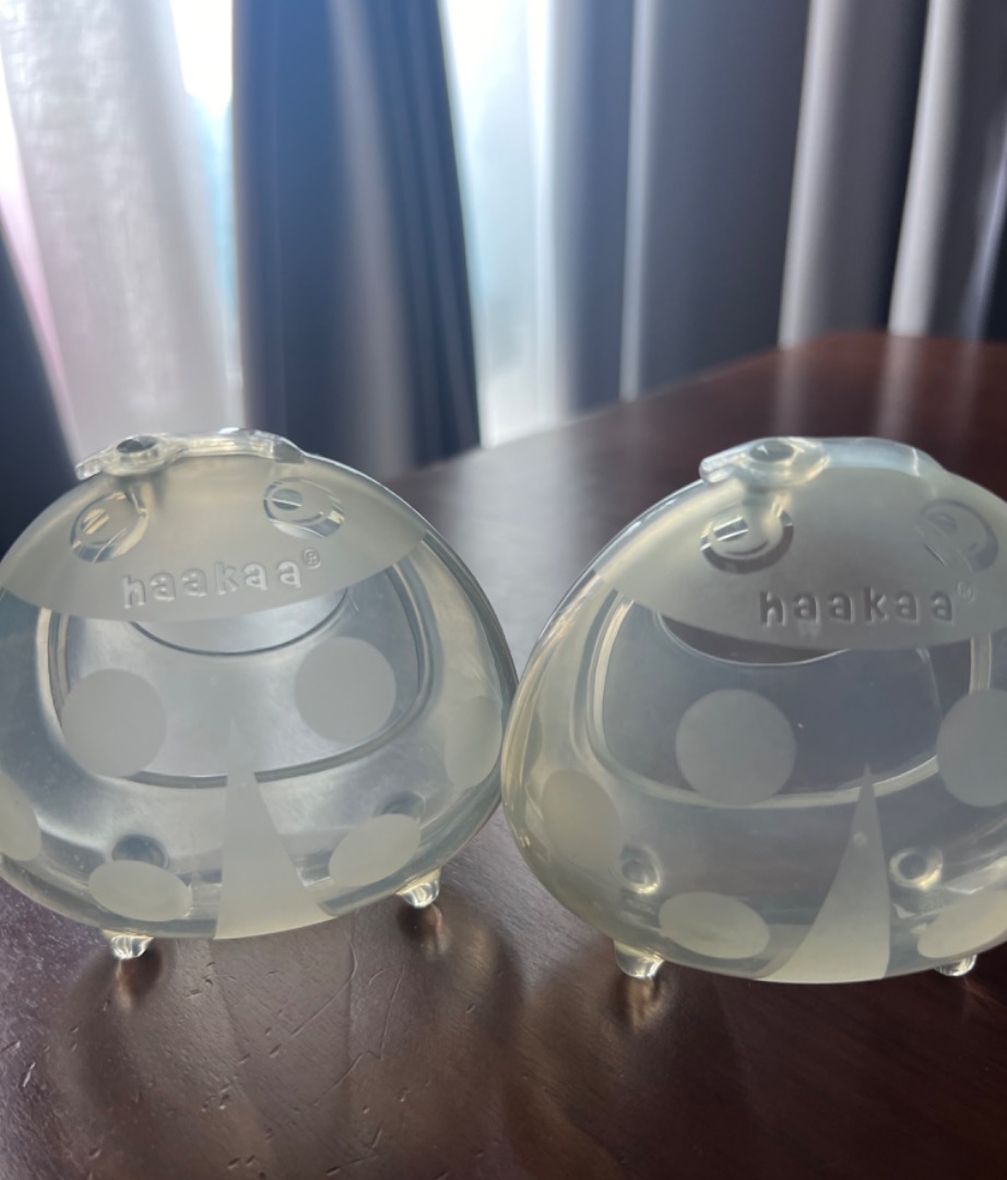 Haakaa Ladybug Silicone Breast Milk Collector, Babies & Kids, Nursing ...