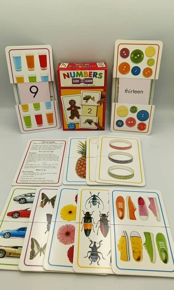 Hinkler Numbers Slide & Learn (A10), Hobbies & Toys, Books & Magazines ...