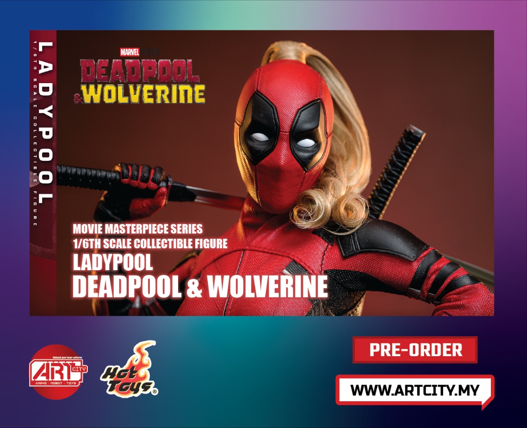 Hot Toys - Ladypool - Marvel Jesus - Deadpool & Wolverine - 1/6th Scale ...