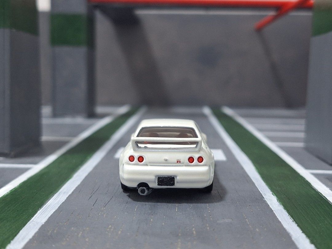 Hotwheels Godzilla R33 "Premium" custom, Hobbies & Toys, Toys & Games ...