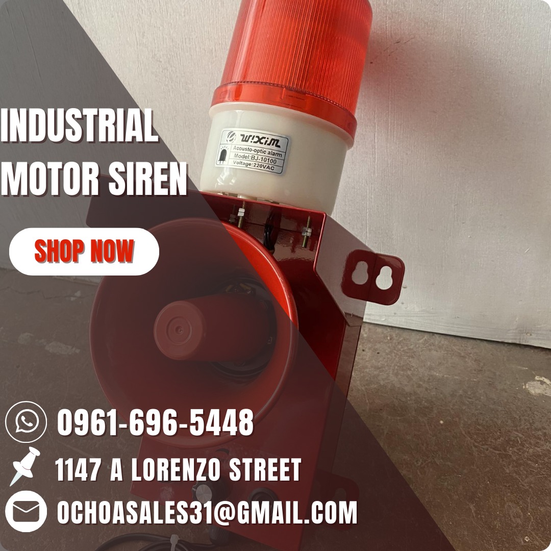 INDUSTRIAL MOTOR SIREN, Commercial & Industrial, Construction ...