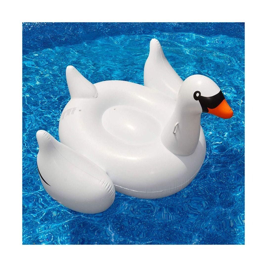 Inflatable Swan Pool Float Toy - Perfect for Summer Fun!, Sports ...