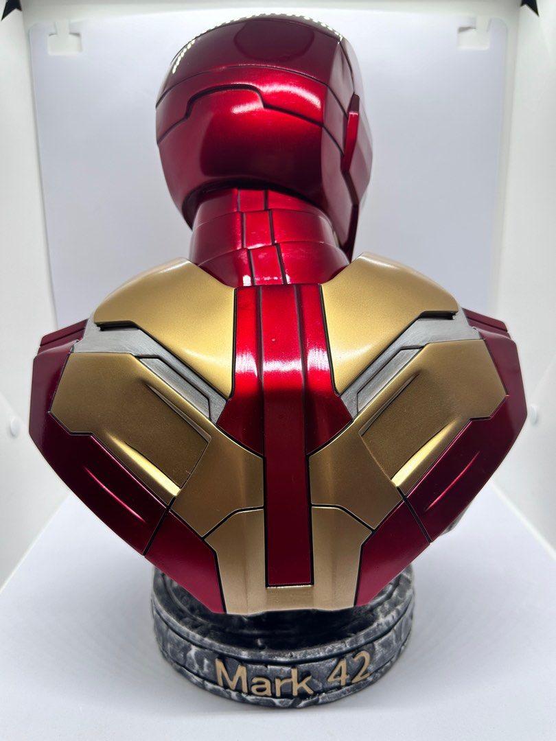 Iron Man mk42 Bust 1/2 scale (+1 Freebie), Hobbies & Toys, Toys & Games on Carousell