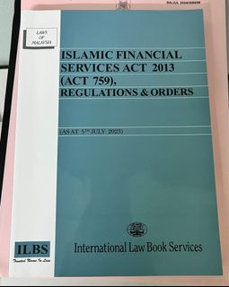Islamic financial service act 2013 An Annotation 2nd edition, Hobbies ...