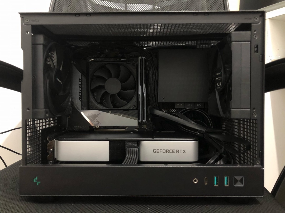 ITX Build Core i7 12700 + 3060Ti, Computers & Tech, Desktops on Carousell