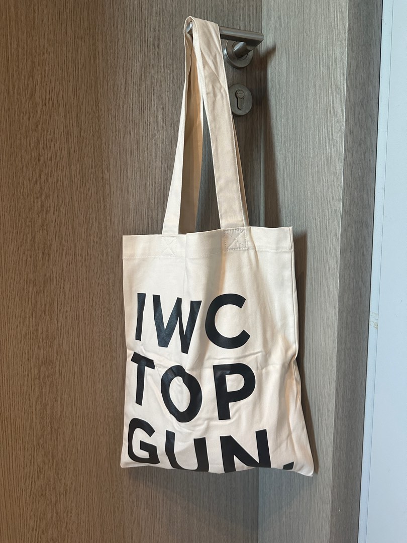 IWC TOP GUN TOTE BAG, Women's Fashion, Bags & Wallets, Tote Bags on ...