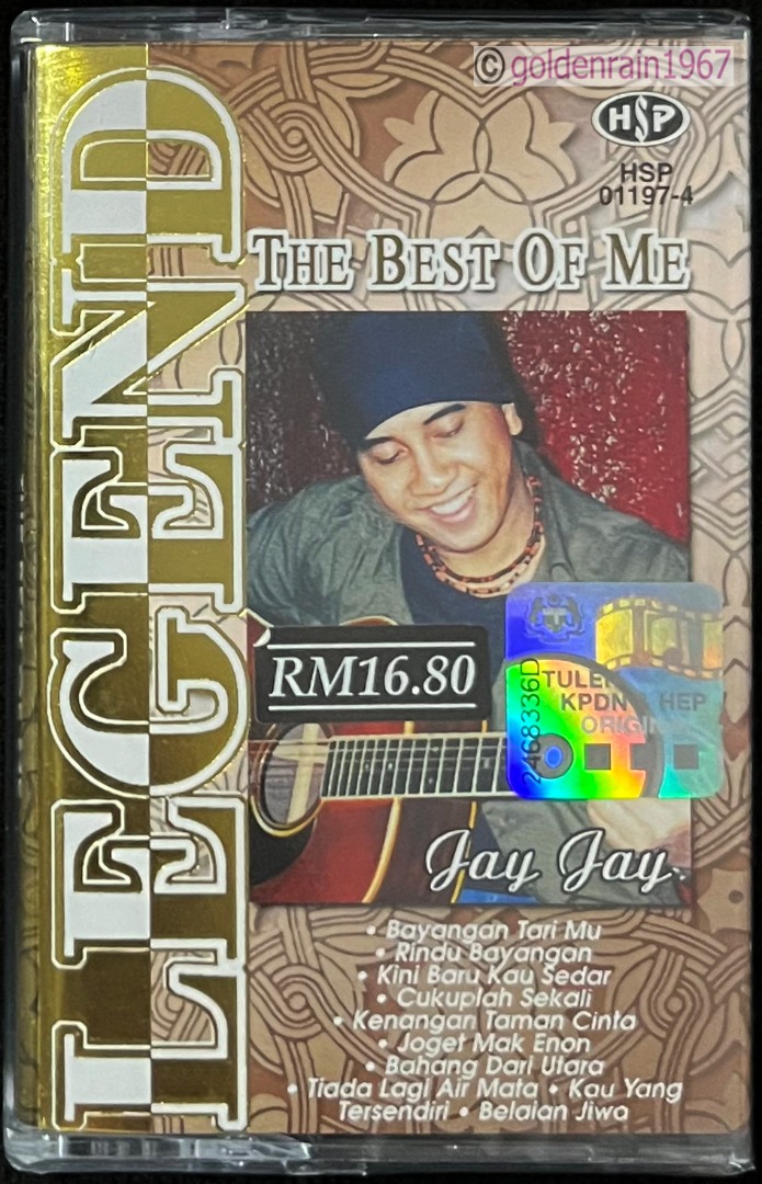 JAY JAY (CAREFREE) - Legend the Best of Me (Rindu Bayangan / Cukuplah ...