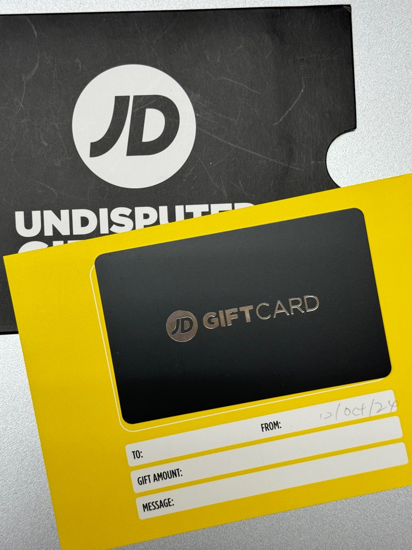 JD Sport gift card RM300 for sale, Tickets & Vouchers, Vouchers on ...