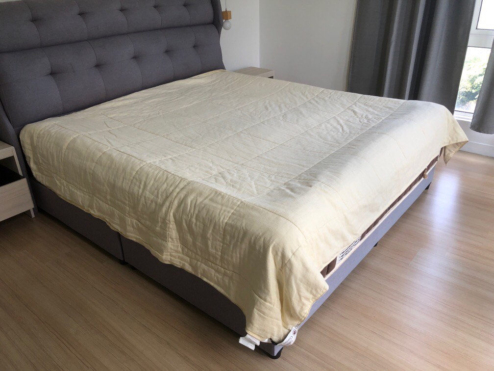 Jean Perry Cotton Quilt king sized, Furniture & Home Living, Bedding ...