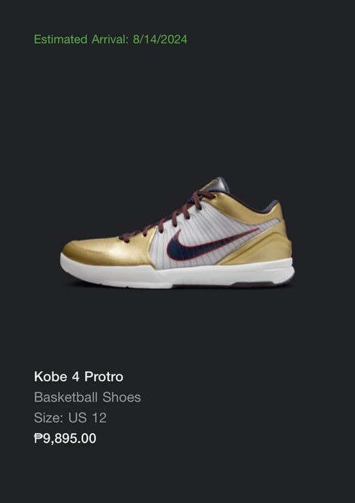 Kobe olympic gold, Men's Fashion, Footwear, Sneakers on Carousell