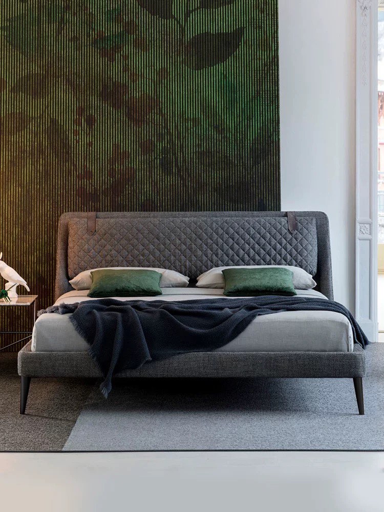 KOZIO Modern Fabric Bedframe, Furniture & Home Living, Furniture, Bed Frames & Mattresses on ...